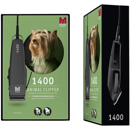 Moser Mașină de tuns cu lamă reglabilă 1400 - pentru tuns animale ...